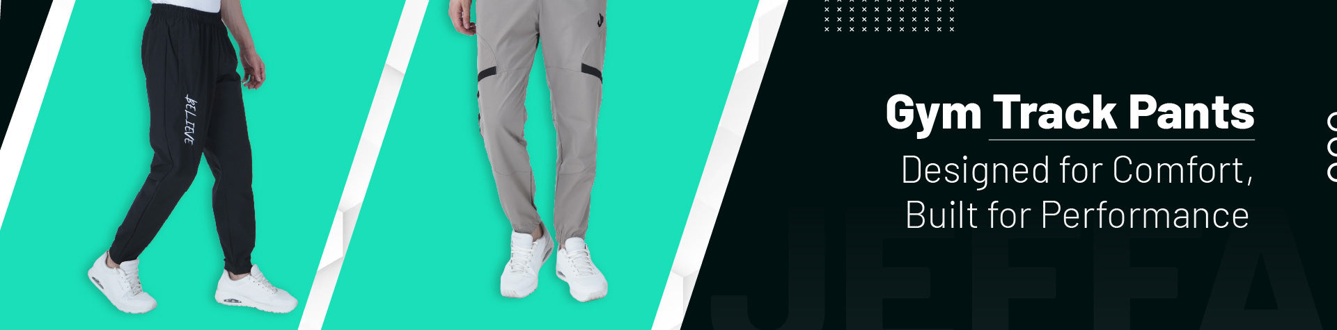 Buy Men's Gym Track Pants & Joggers Online – JEFFA